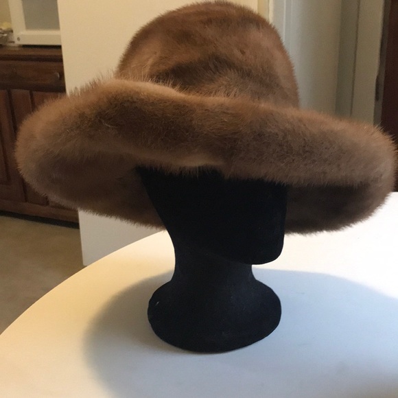 Evans | Accessories | Mink Full Brim Hat | Poshmark